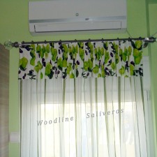 ΚΟΥΡΤΙΝΕΣ ΜΕ ΛΟΥΛΟΥΔΙΑ » Κουρτίνες by Woodline Saliveros